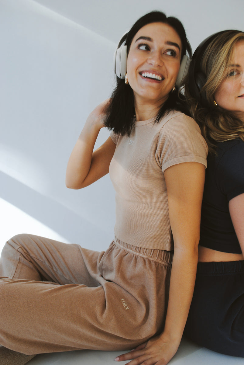 TDRX Logo Waffle Tee – tiedyeRx